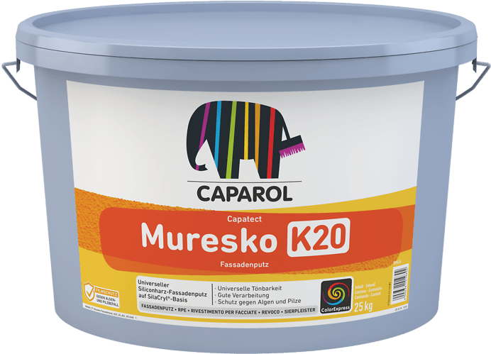 Caparol Muresko Fassadenputz K30 25 Kg - Online kaufen, 110,99